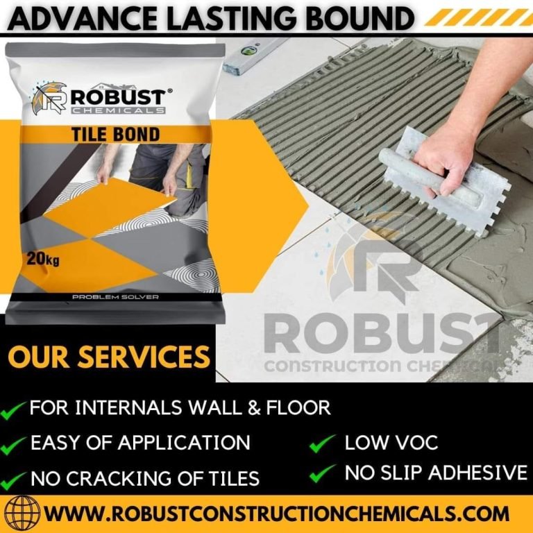 Robust Tile Bond - Robust Chemicals